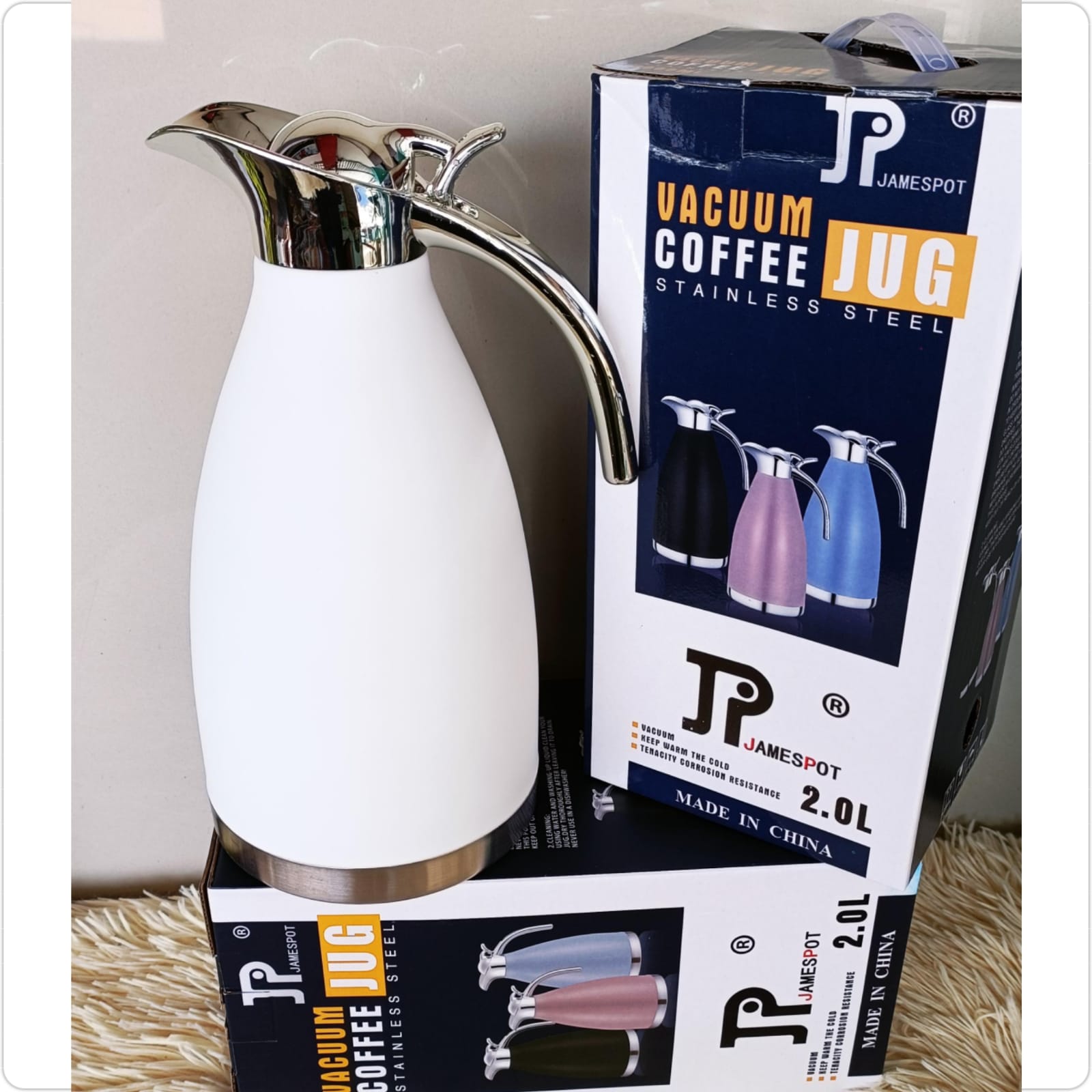 Jamespot 2Litres Vacuum Flask – Homelux Kenya