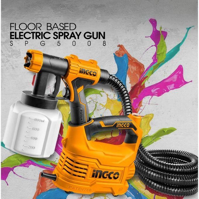 Ingco 550W Electric HVLP Paint Sprayer Gun Portable Spray Machine ...