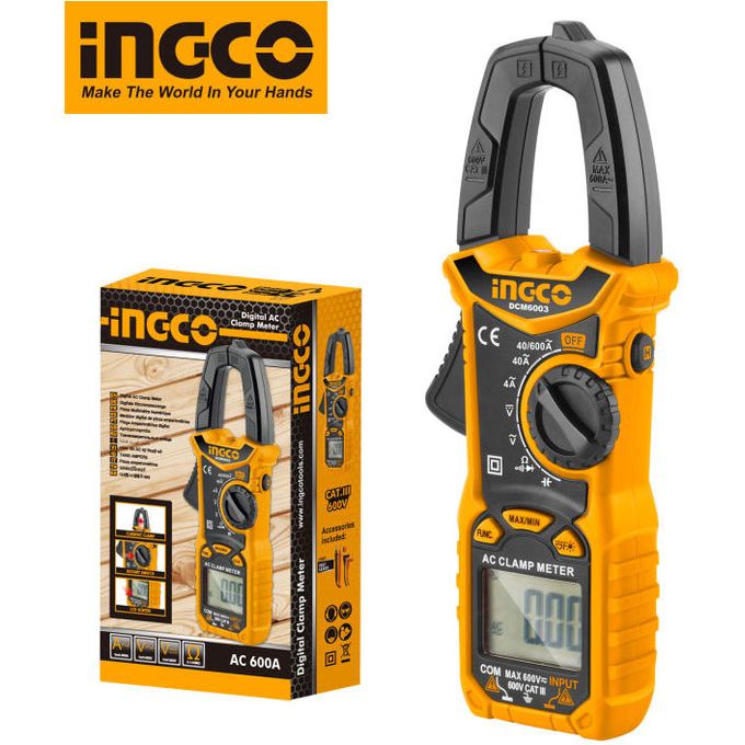 Ingco Digital AC Clamp Meter – Homelux Kenya