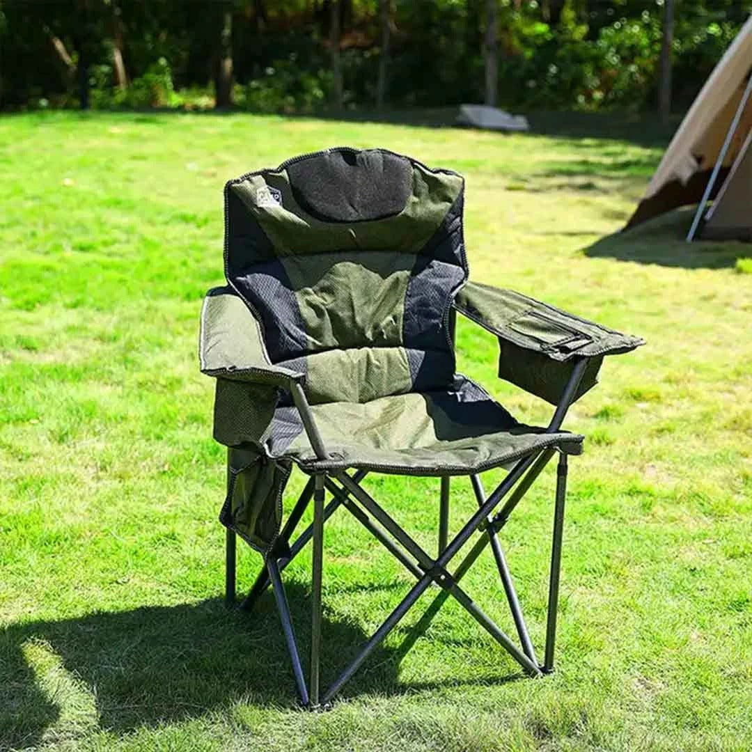 Camp Master Camping Outdoor Beach Chair Portable Fishing Hiking Foldab ...