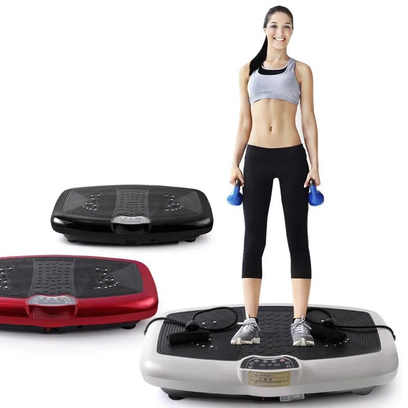 Ultra Slim Vibration Plate Exercise Machine, 3 Programs + 99 Levels,Fu ...