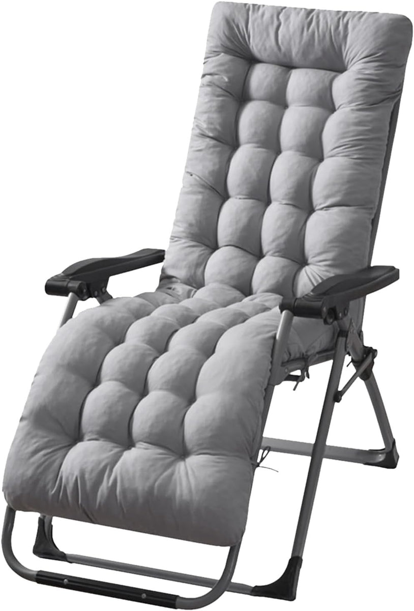 Sun Lounge Chair Cushions, Patio Lawn High Back Recliner Lounger Cushi ...