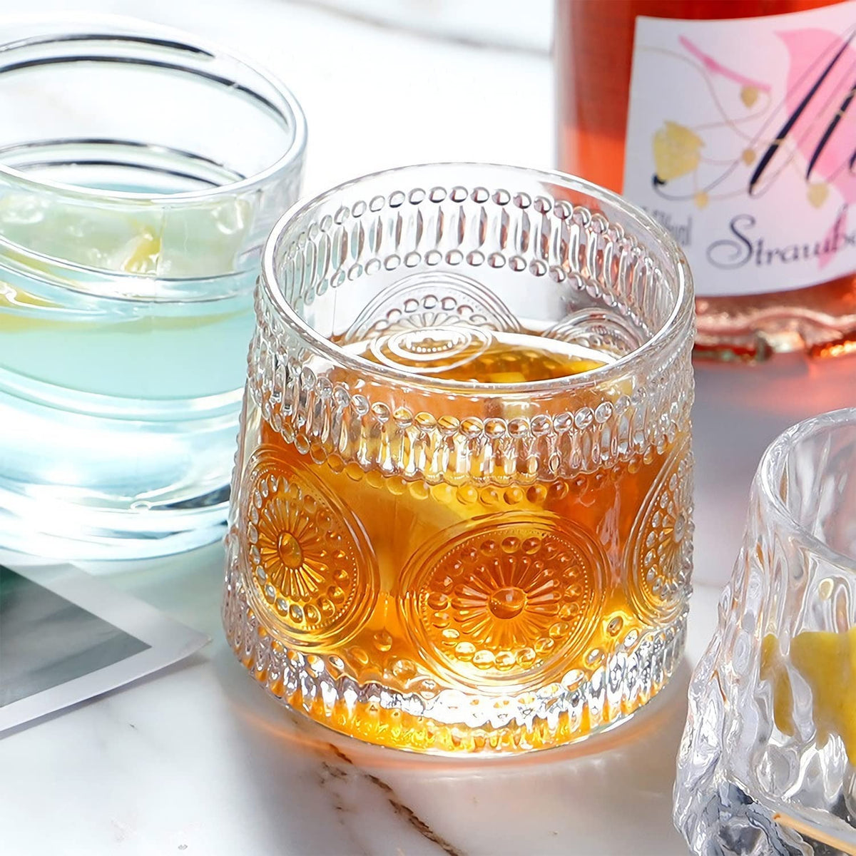 Rotating Spinning Whiskey Glasses – Homelux Kenya