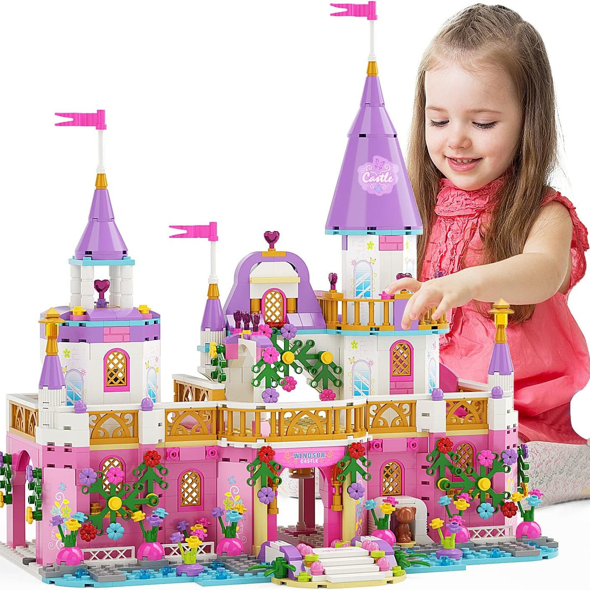 Princess Castle Leggo Building Blocks Toys,Girls Building Bricks Kits ...