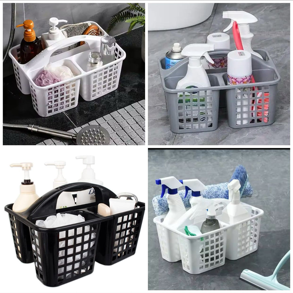 Bathroom Caddy /House Keeping Carrying Caddy /Multipurpose Basket ...