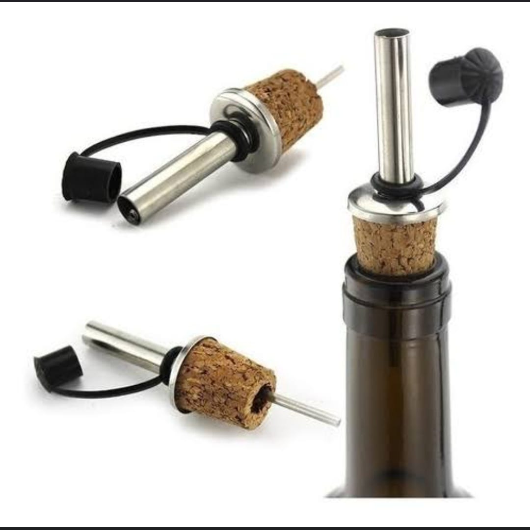 Bottle Pourer/Stopper Wooden 9cm – Homelux Kenya