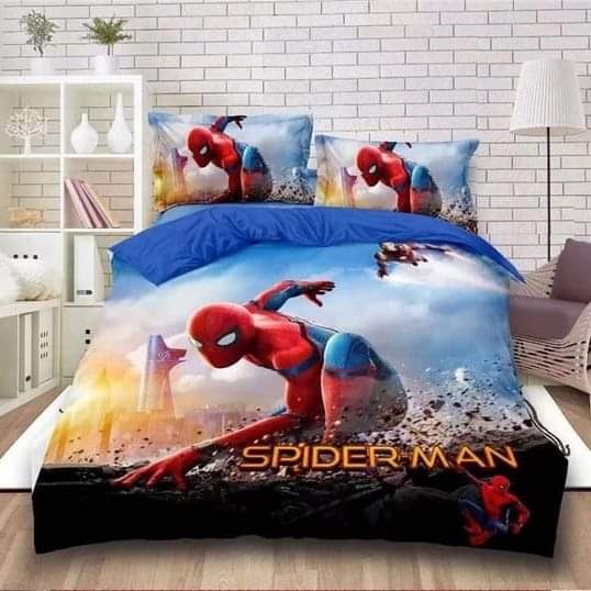 Binded Cartoon Themed Cotton Duvet Set – Homelux Kenya