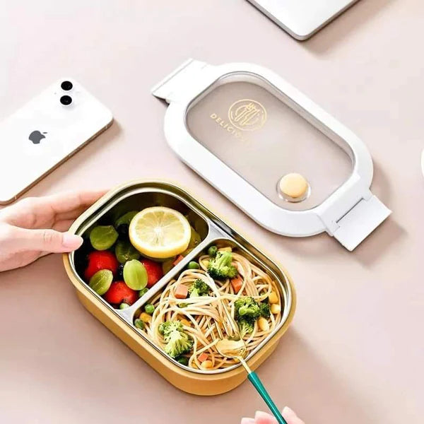 Insulated Lunch Box with Two Compartments – Homelux Kenya
