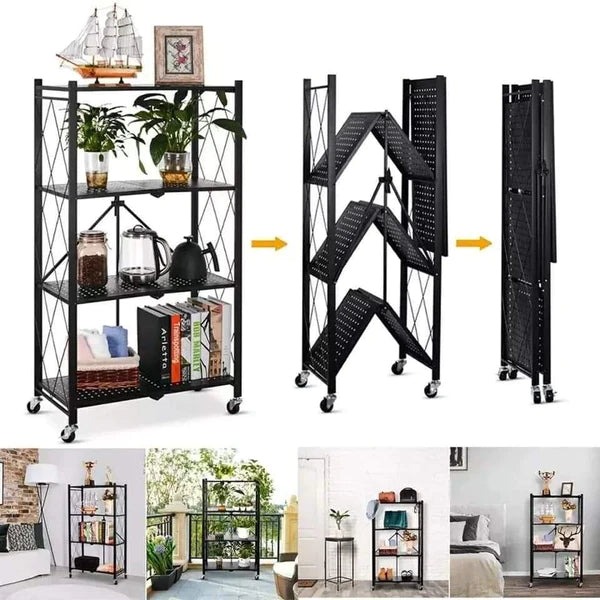 Multifunctional Foldable Kitchen Rack – Homelux Kenya