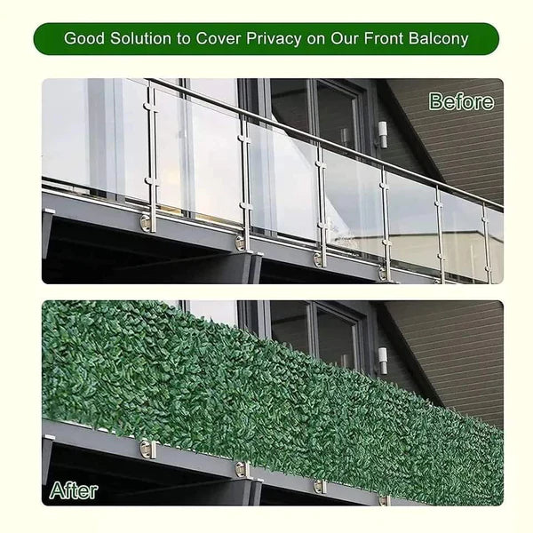 Artificial Leafy Privacy Fence – Homelux Kenya