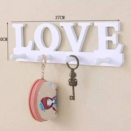White Vintage Decorative Key Holder – Homelux Kenya