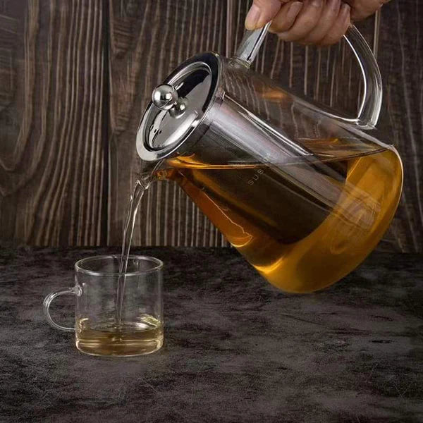 950ml Teapot with infuser borosilicate – Homelux Kenya