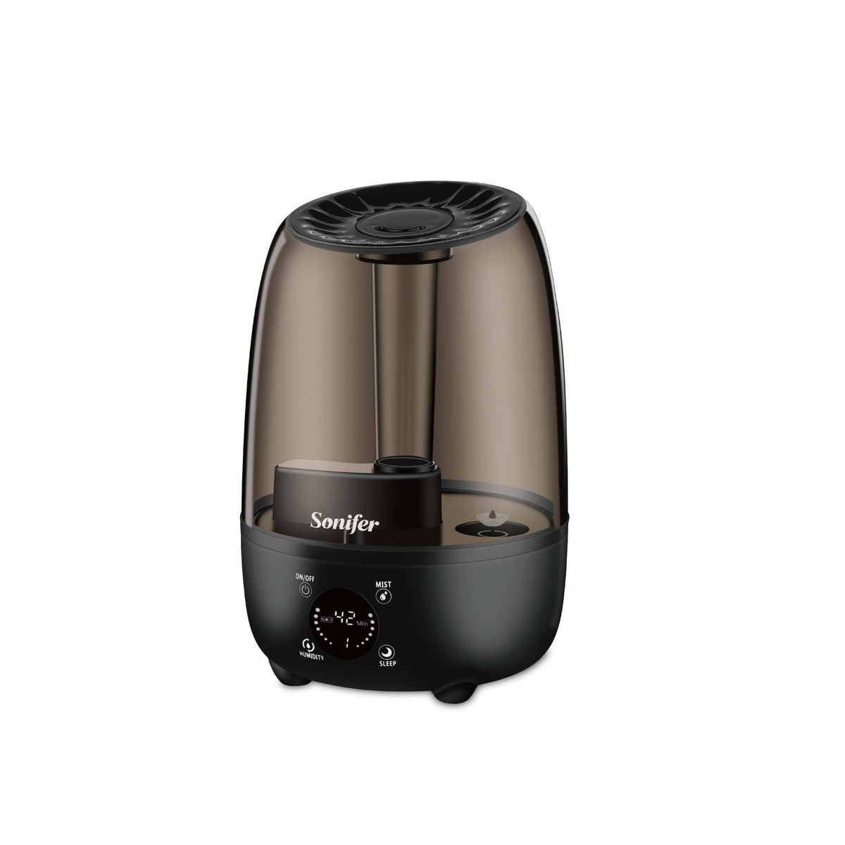 Sonifer 4.8L Low Noise 25W Humidifier Intelligent Digital Display Home ...