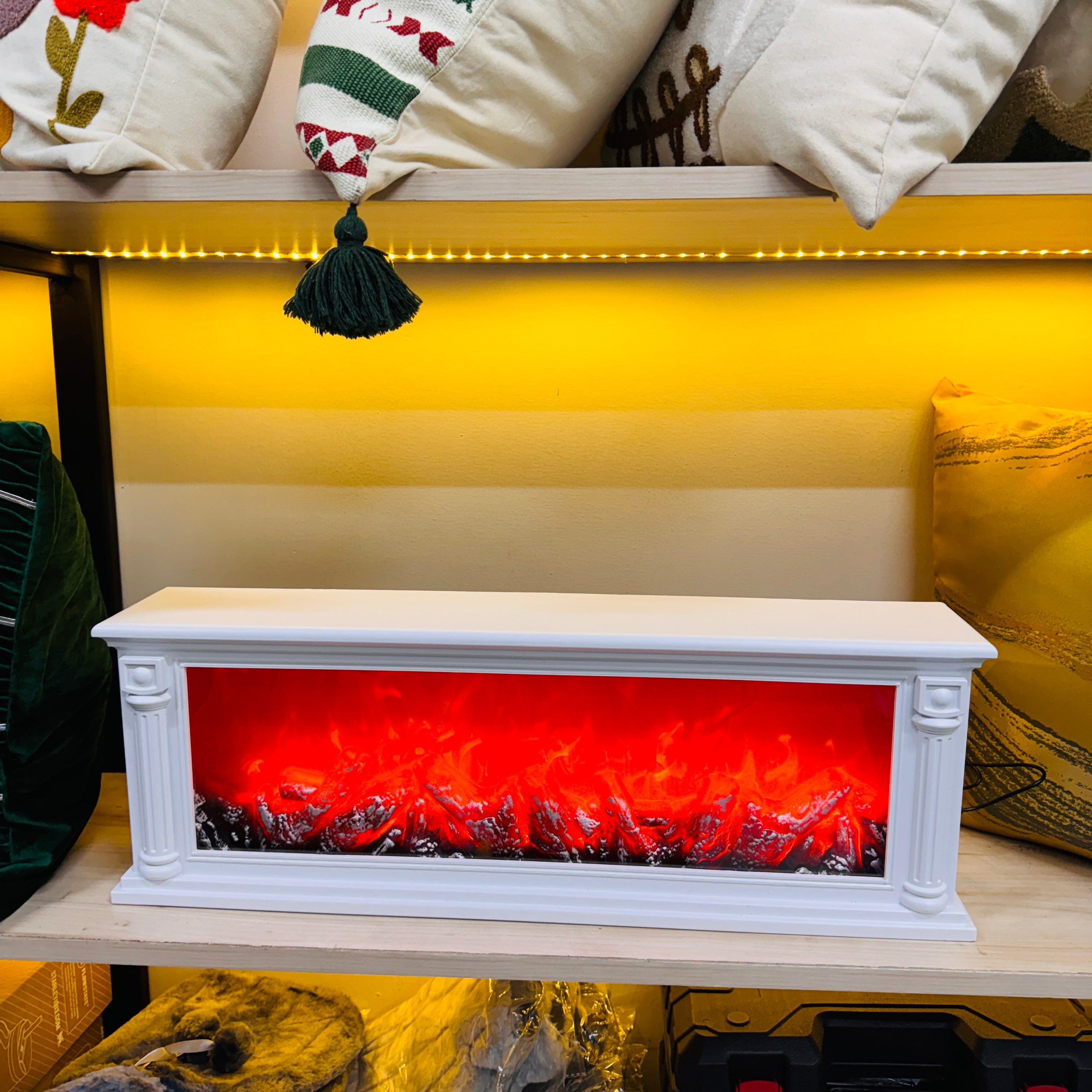 Artificial Fireplace Decor 100cm – Homelux Kenya