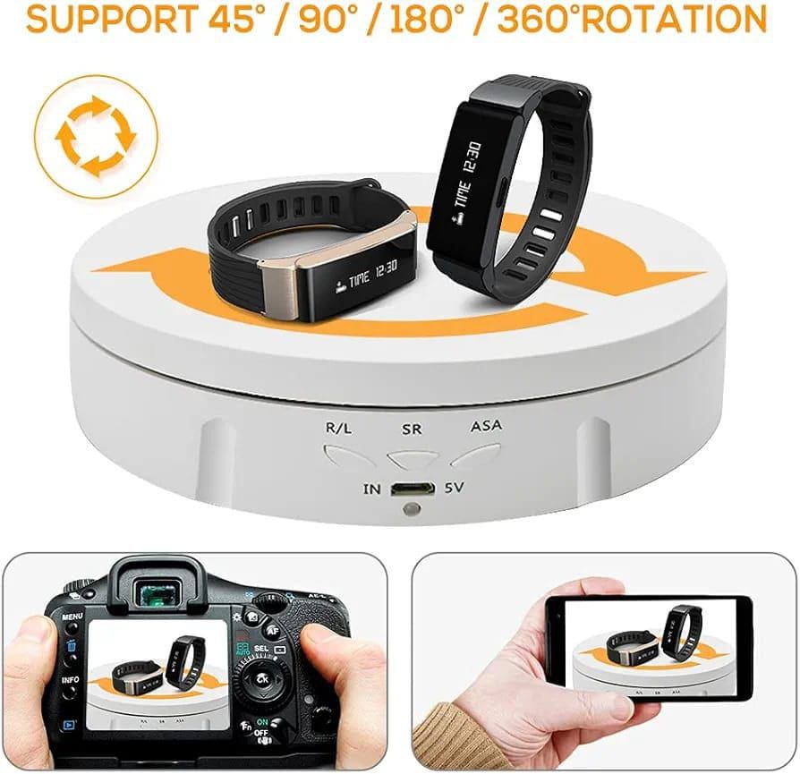 Motorized Photography Rotating Display/turntable – Homelux Kenya