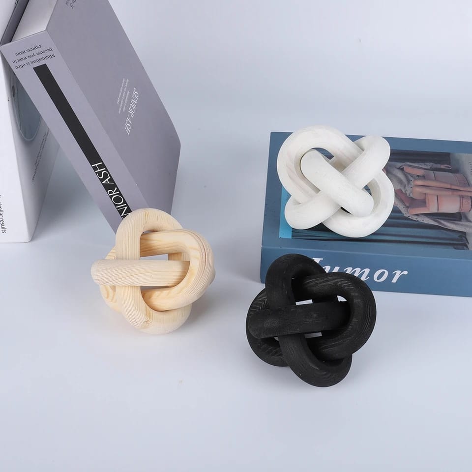 3-Link Wood Chain Link Decor – Homelux Kenya