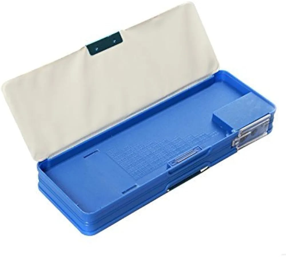 Plastic Multipurpose Pencil box and dual Sharpener for kids – Homelux Kenya