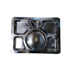 Signature Stainless Steel 6Com Mess Partition Tray – Homelux Kenya