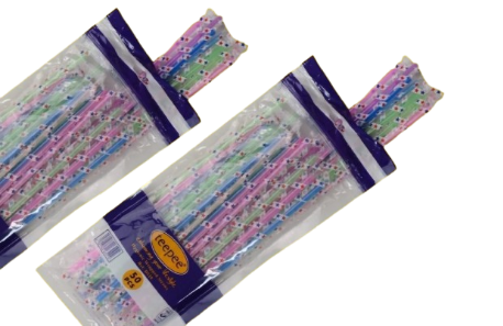 Teepee Poly Wrapped Party Straws 50pcs – Homelux Kenya