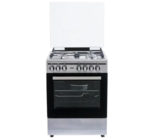 Von 3 Gas + 1 Electric VCF653141NSY Cooker 60cmx55cm – Homelux Kenya