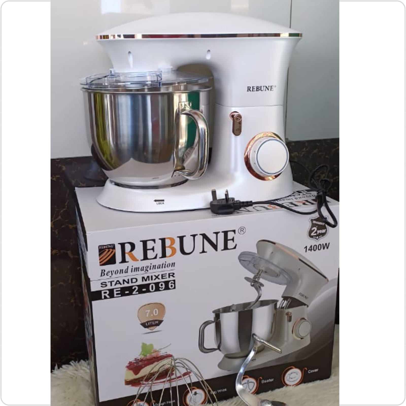 Rebune Heavy Duty Stand Mixers – Homelux Kenya
