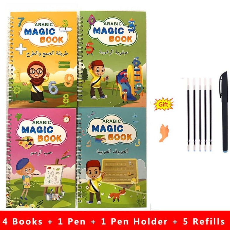 Reusable Arabic Magic practice copybook – Homelux Kenya