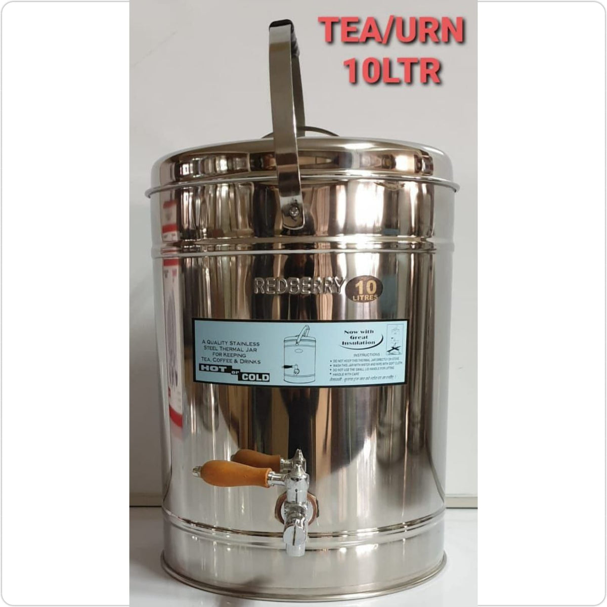 Redberry Stainless Tea Urns – Homelux Kenya