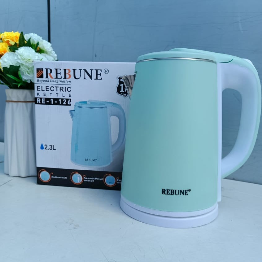 Rebune New model electric kettle – Homelux Kenya