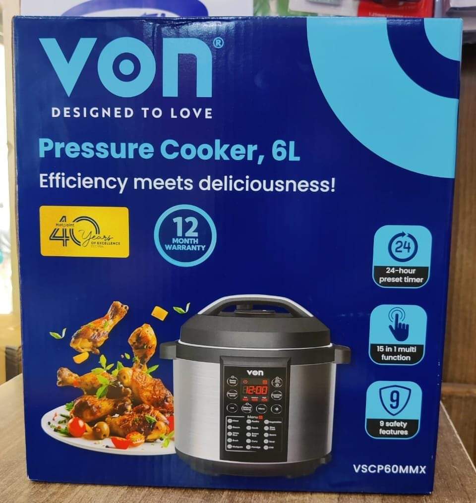 Von electric pressure cooker – Homelux Kenya