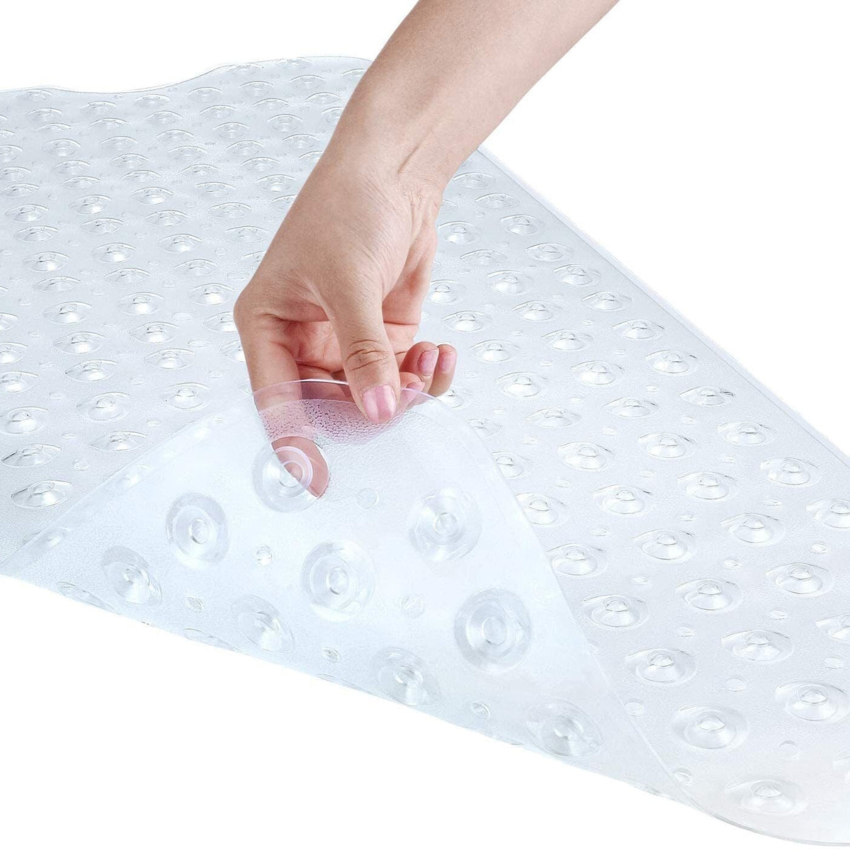 Clear Shower And Bathtub Mat 50x80cm Long Bath Tub Floor Mats With Suc ...